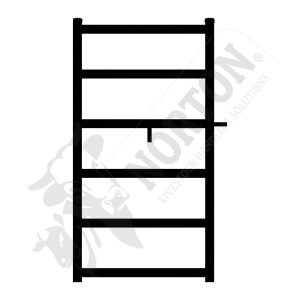 CATTLE YARD GATE (6 BAR) BAR TYPE 32nb - Norton Livestock Handling ...