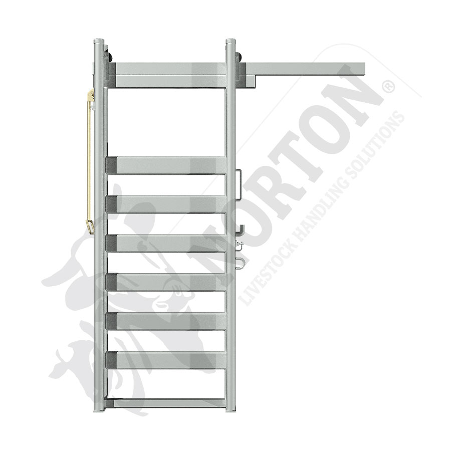 PERMANENT OVAL RAIL SLIDING GATES - Norton Livestock Handling Solutions