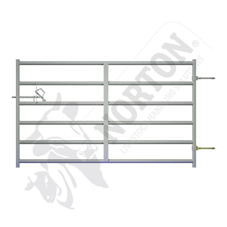 PERMANENT ROUND PIPE GATE - Norton Livestock Handling Solutions