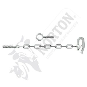 LICK PROOF SCREW & EYE HOOK GATE FASTENER - Norton LHS